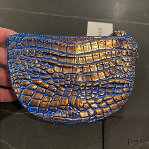 Brahmin | Bags | New Brahmin Melbourne Leather Britt Coin Case Wallet ...